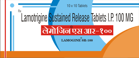 LAMOTRIGINE SUSTAINED RELEASE 100 MG - DDPharma