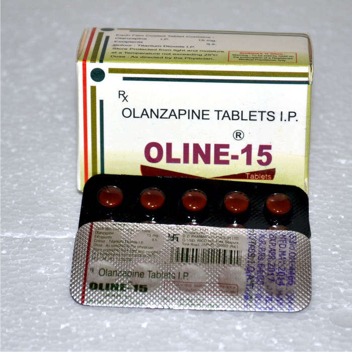 OLANZAPINE 15 MG - DDPharma